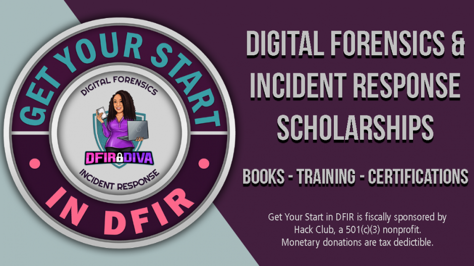 - Digital Forensics and Incident Response Blog Geared Toward Beginners